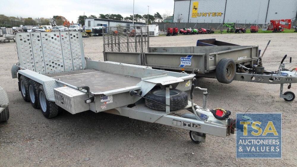 IFOR WILLIAMS GH146 TRI AXLE TRAILER