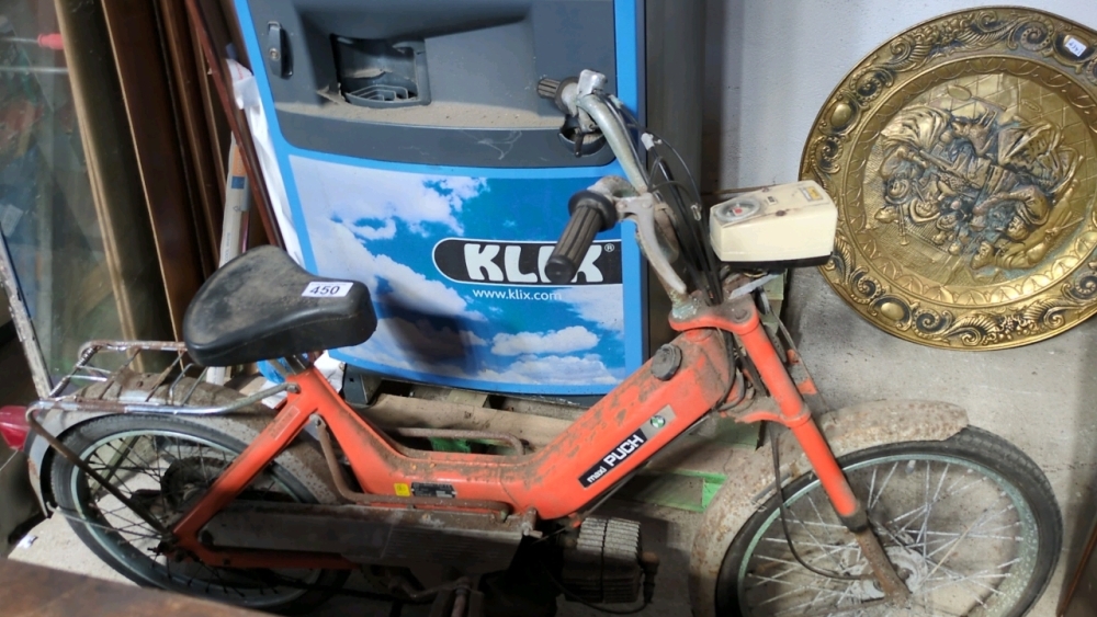 MAXI PUNCH MOPED-NO PAERWORK OR KEYS