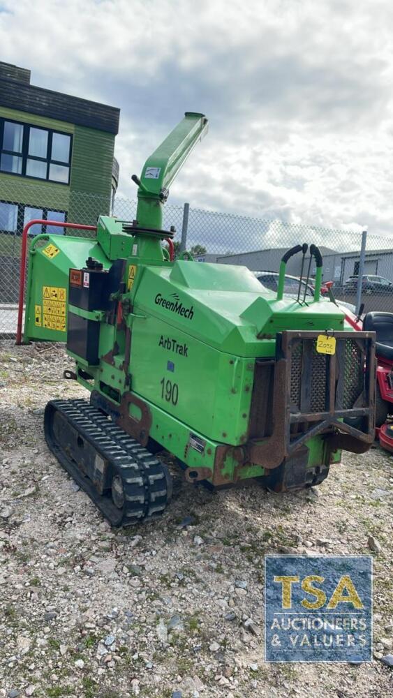 GREENMECH TW190 MANUAL KEY IN P'CABIN