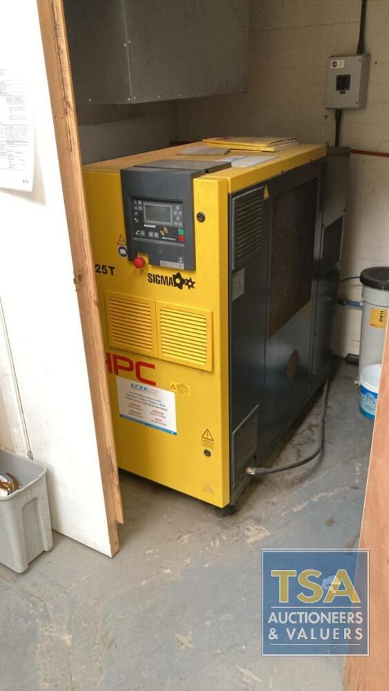 Kaeser Sigma SK25T SFC Screw Air Compressor - Serial No.