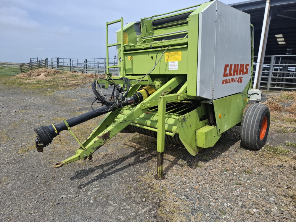 Claas 46 Round Baler c/w box PTO in office