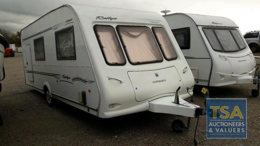 COMPASS RALLY 524 4 BERTH CARAVAN - NO KEYS