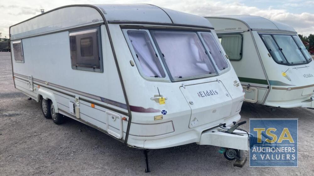 6 BERTH ELDDIS CARAVAN 1997 W/ 2 SETS OF BUNK BEDS