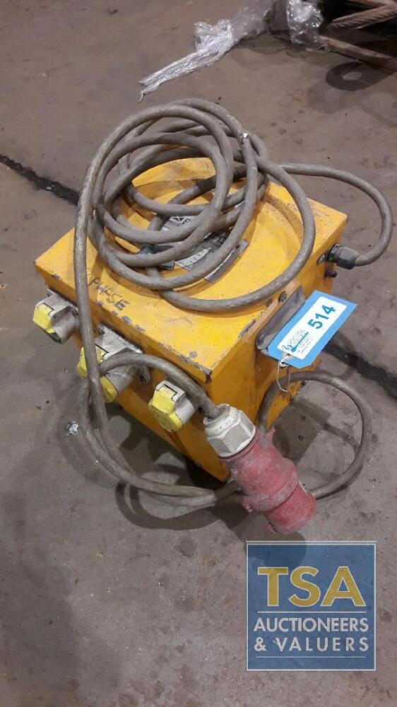 Electro-Wind 5Kva Transformer - 3 Outlet - 110V