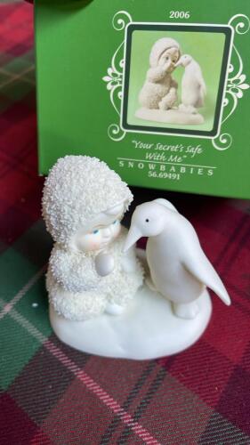 BOX 4 SNOW BABIES ORNAMENTS