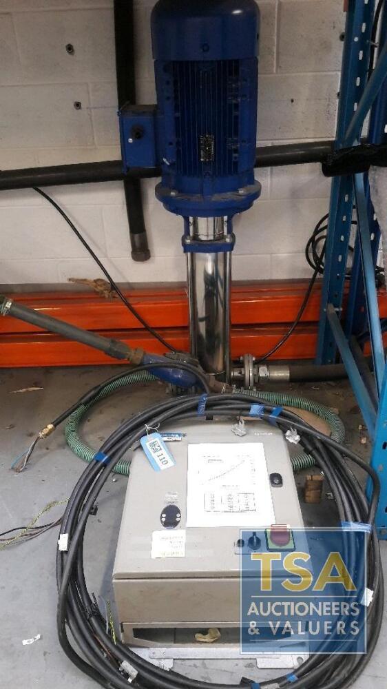 Lowara Pump System c/w Control Panel