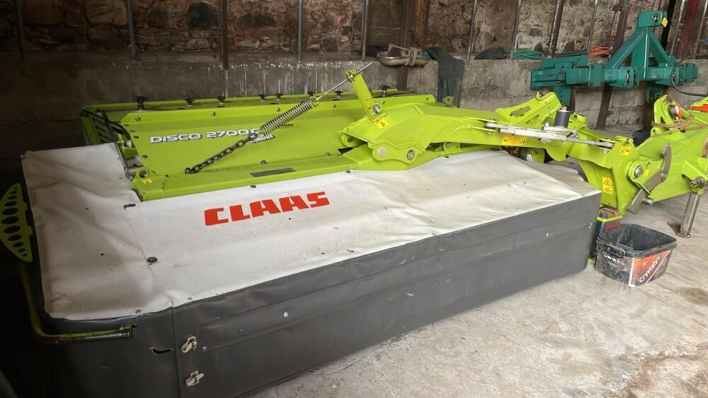 CLAAS DISCO 2700C MOWER (2009) APPROX 1500 MOWED
