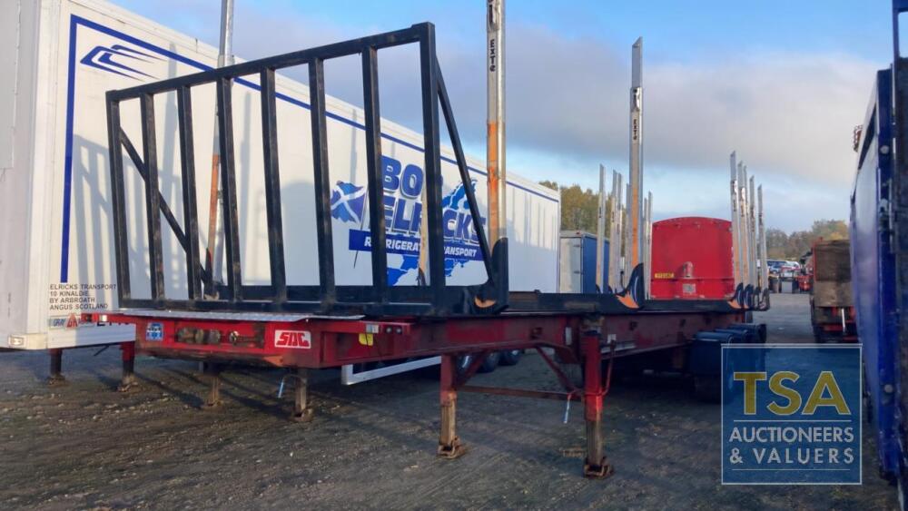 SDC TRI AXLE TRAILER C312490 MOT EXP 30/06/26