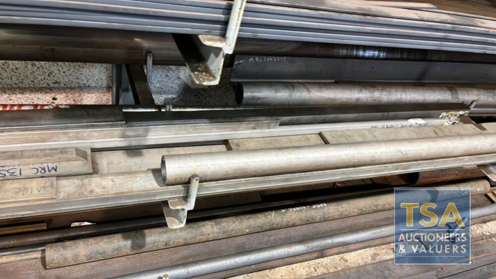 Various Lengths Flat Bar, Square Bar, Pipe, Tube & Angles- All