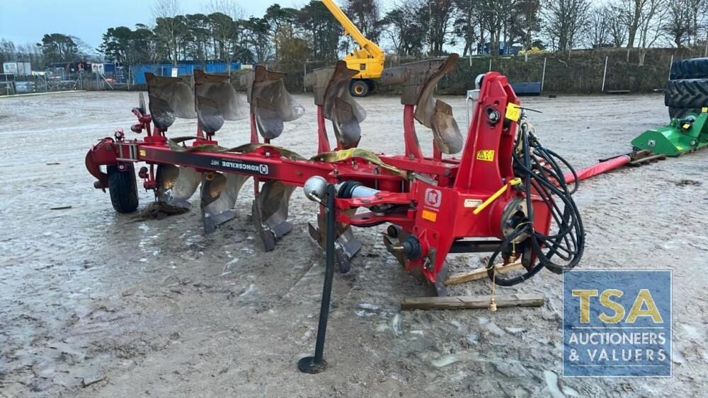 KONGSIDE PLOUGH HRT XLD BODIES 5 FURROW WITH PRESS ARM