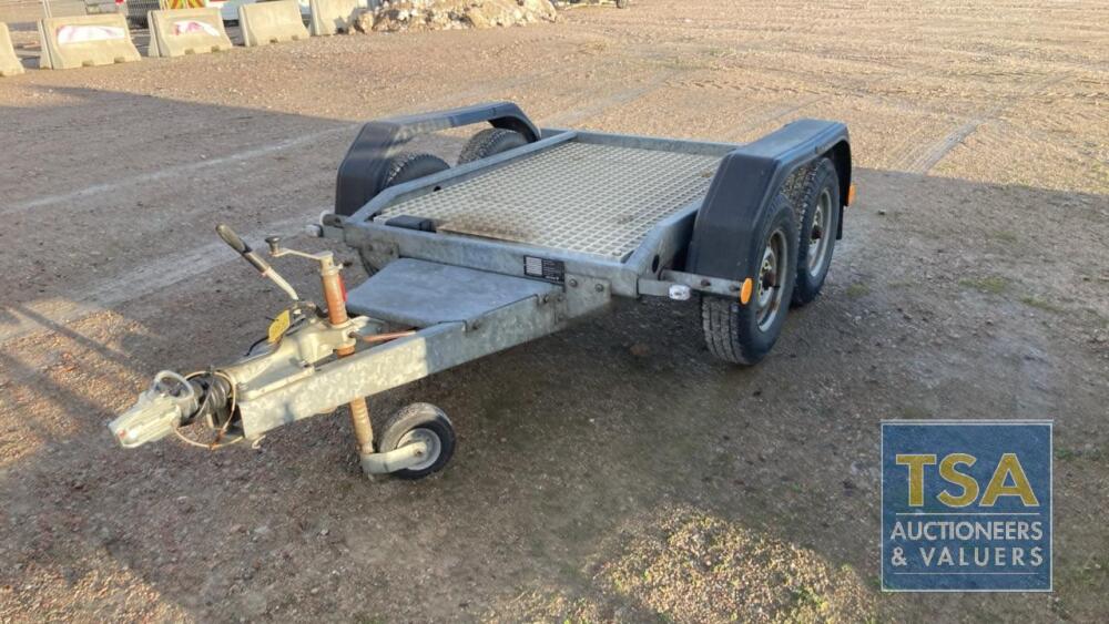 DOUBLE AXEL PLANT TRAILER