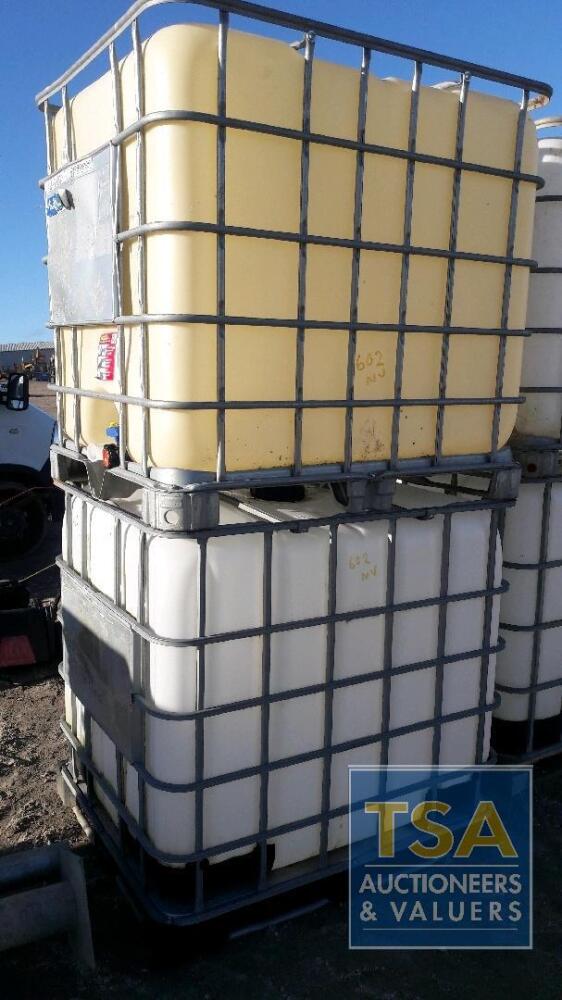 2 EMPTY IBC TANKS