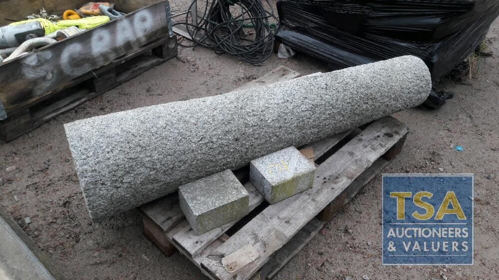 GRANITE GATE POST