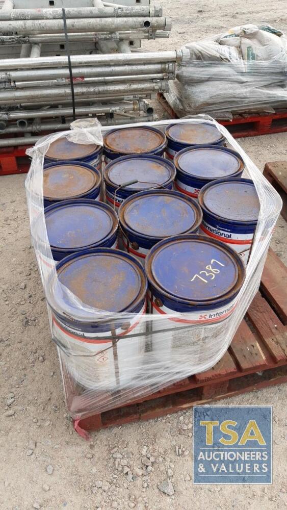 20L DRUMS INTERZONE 954 WHITE INDUSTRIAL PAINT