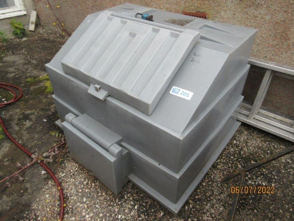 Plastic Storage Bunker