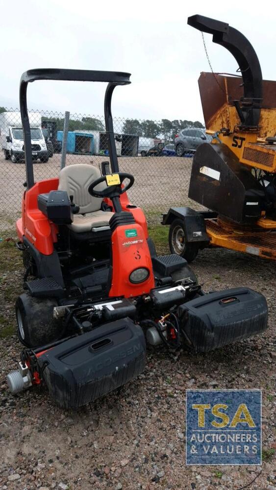 JACOBSEN ECLIPSE 322 RIDE ON MOWER KEYS IN P/C