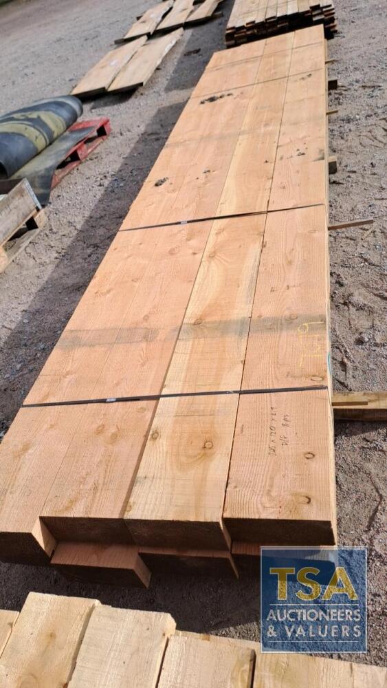 8 - DOUGLAS FIR BEAMS 4.8M 240 X 120