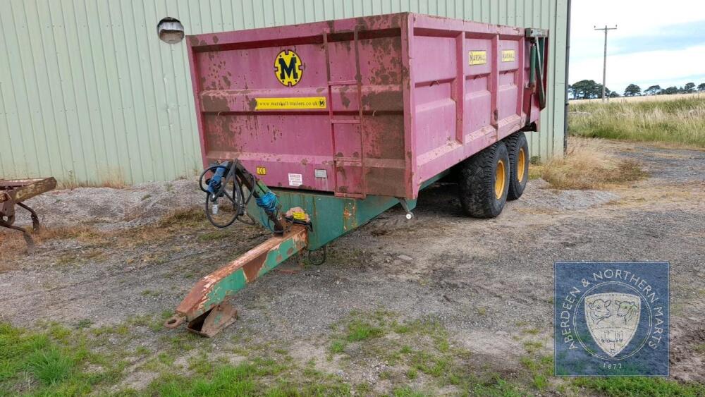 Marshall QM11 Trailer c/w Silage Sides 2002