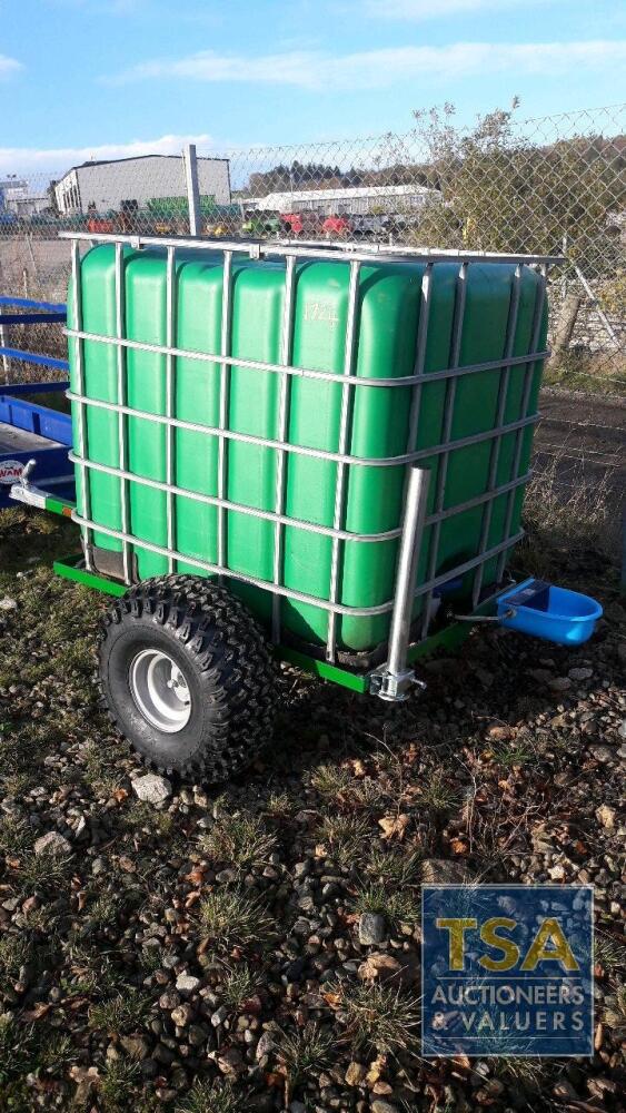 1000 LTR WATER BOWSER WITH SELF FILL BOWL