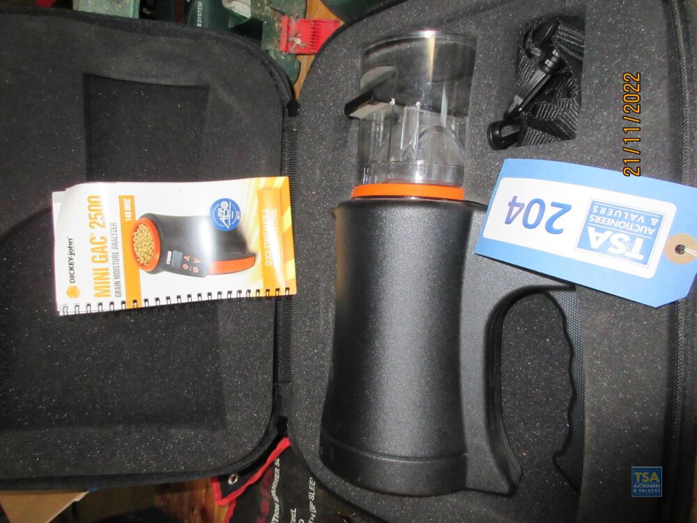Dickey-John Mini GAC2500 Grain Moisture Analyzer