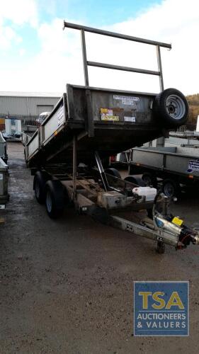 IFOR WILLIAMS TT3017 ELECTRIC TIPPER LADDER RACK, SKID RAIL