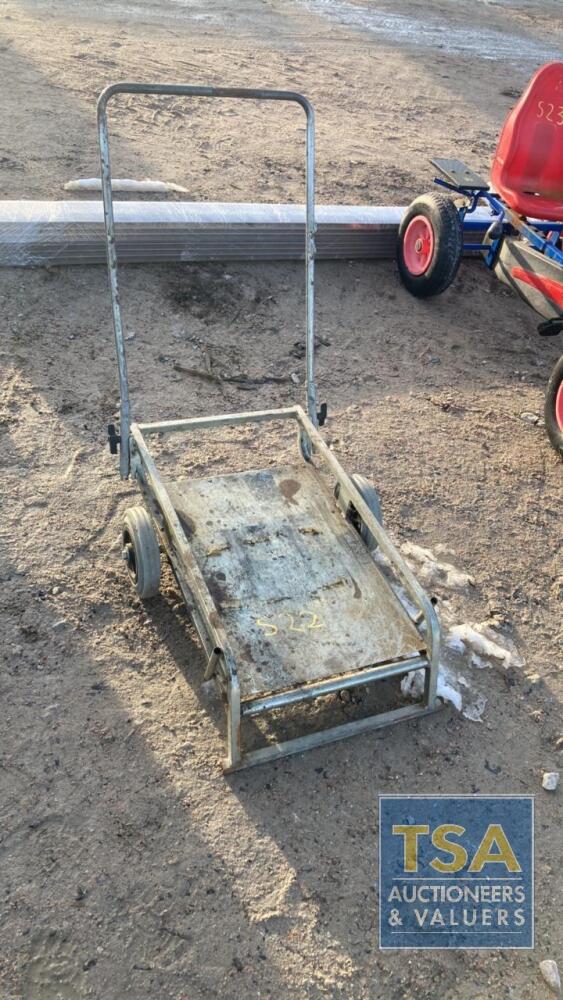 FLAT BED ENGINE TROLLEY