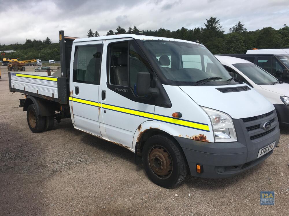 Ford Transit 100 T350L D/C Tipper Rwd - 2402cc 4 Door Pickup