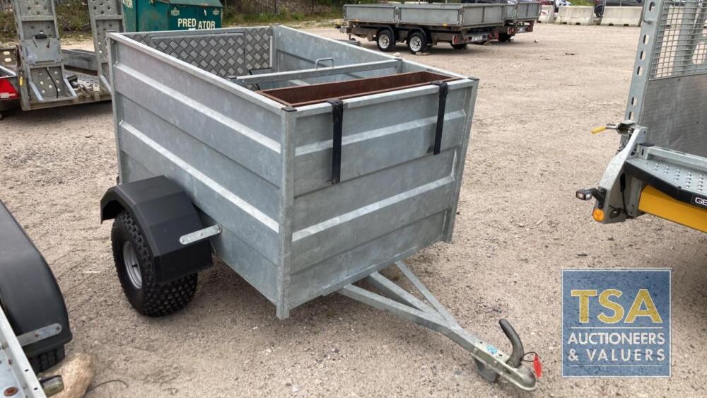 QUAD BIKE SHEEP TRAILER WITH DIVIDER GATE