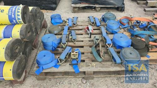 PALLET RATCHET STRAPS