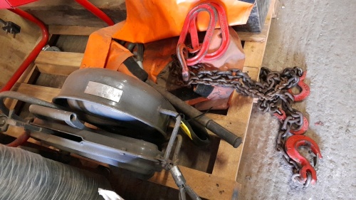 TIRFOR WINCH COMPLETE WITH ROPE/ CHAIN ETC