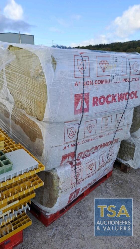 PALLET OF 6 PACKETS ROCKWOOL INSULATION