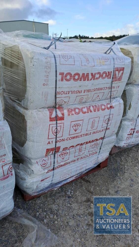 PALLET OF 6 PACKETS ROCKWOOL INSULATION