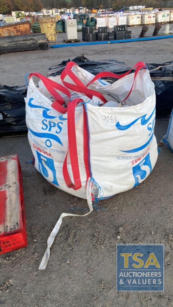 BAG FULL OF 25KG SAND BAGS WITH LIFTING HANDLES