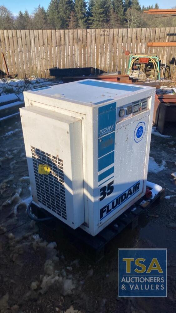 Fluidair 35 Rotapak Air Compressor