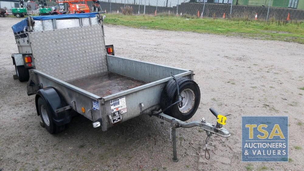 IFOR WILLIAMS P6E TRAILER WITH RAMP