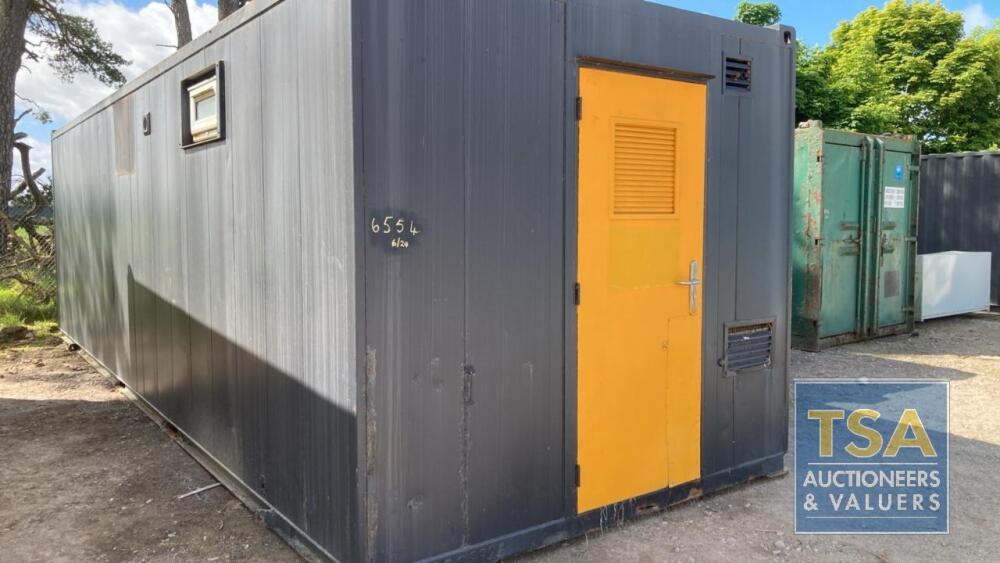 SELF CONTAINED WELFARE UNIT WITH GENERATOR IN OFFICE