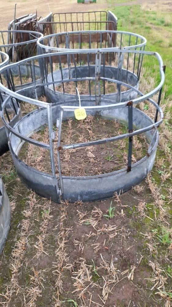1 Sheep Round Bale Feeders